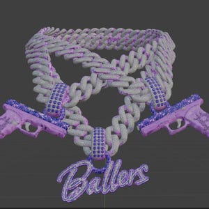 Ballers Gang Chain Fivem Ready - Etsy