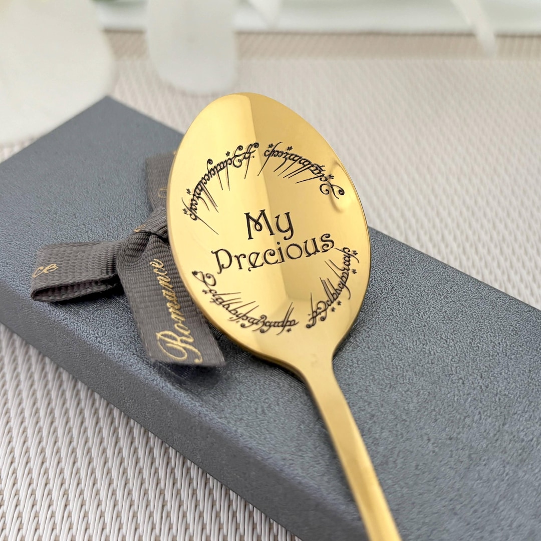 My Precious Gold Spoon Lotr - One Spoon to Rule Them All - Gollum ...