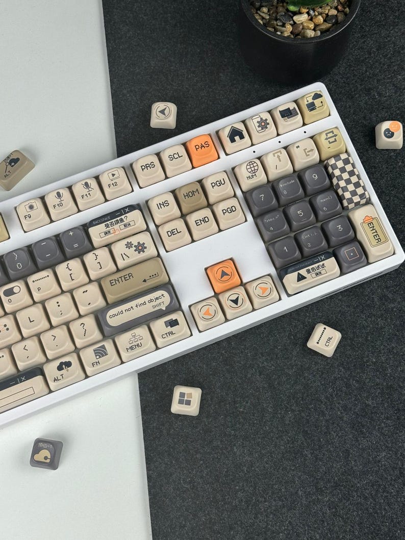 160 Keys Programmer Theme Keycap Set, Japanese Keycap Set for ...