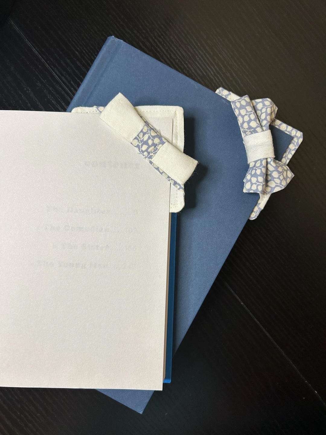 Digital Bow Bookmark Sewing Pattern - Printable PDF, Handmade Bookmark ...