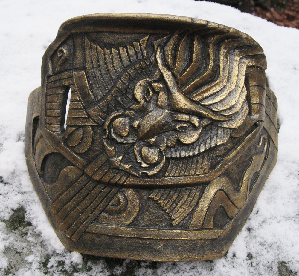 Loki Shoulder Armor Battle Worn Gold Armour Cosplay Costume Norse - Etsy