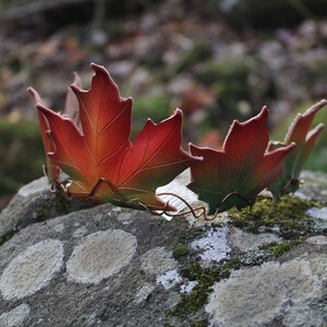Fall Leaves Leather Armor - Crown - Elven Fae Tiara - Etsy