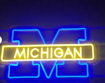 Michigan Led Light - Etsy
