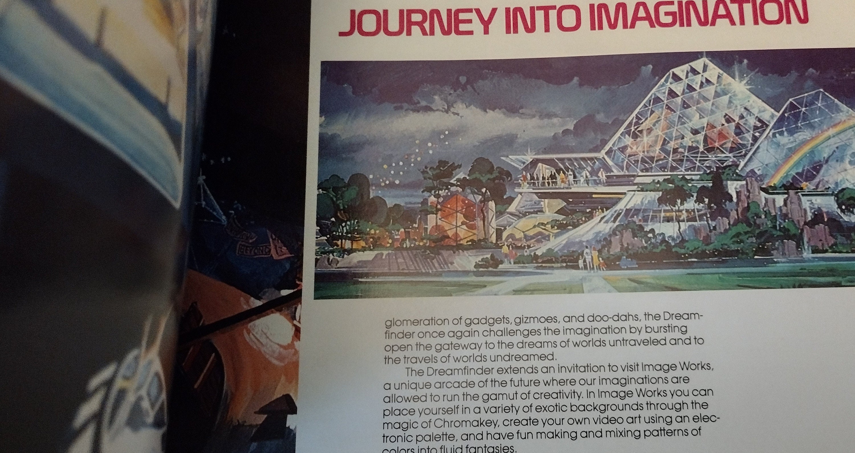 1982 Disney Epcot Center Souvenir Book Debut Year - Etsy