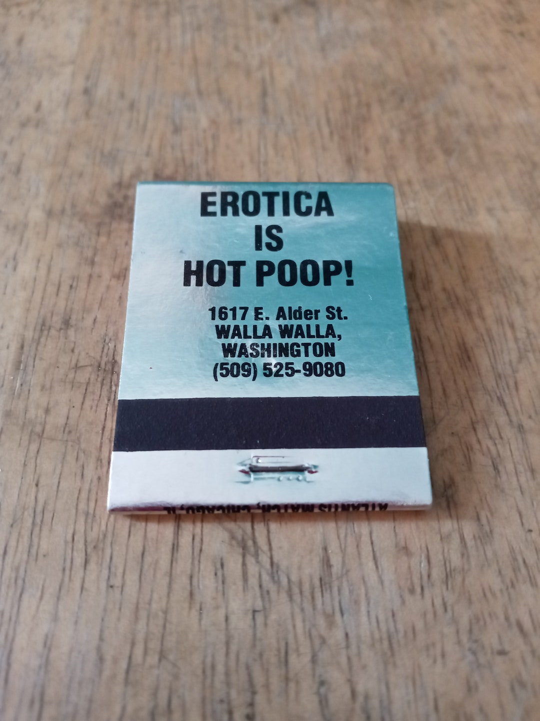 1980's Hot Poop Matches From Legendary Walla Walla Record Store - Etsy