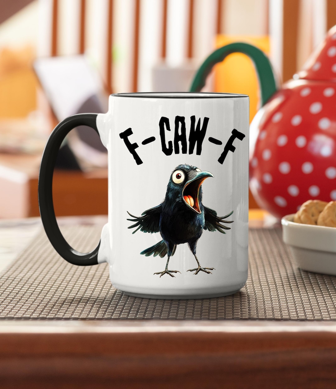 F-CAW-F Crow Coffee/cocoa Mug - Coffee Mug - Gift Mug - Best Selling ...