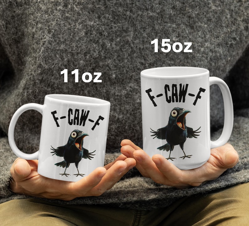 F-CAW-F Crow Coffee/cocoa Mug - Coffee Mug - Gift Mug - Best Selling ...
