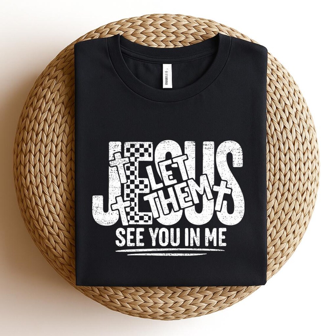 Jesus Let Them See You in Me Png, Preppy Jesus Png, Christian Shirt PNG ...