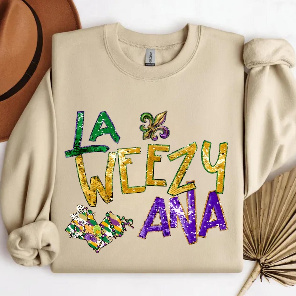 La Weezy Ana PNG, Mardi Gras 2026 Digital Design, Louisiana Mardi Gras ...