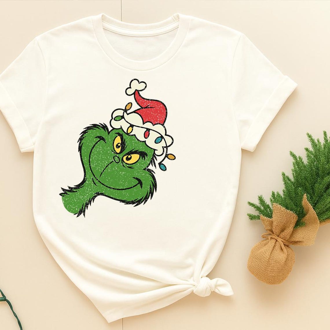 Retro Grinc PNG Trendy Gift Christmas Greench Xmas Humour Tshirt ...