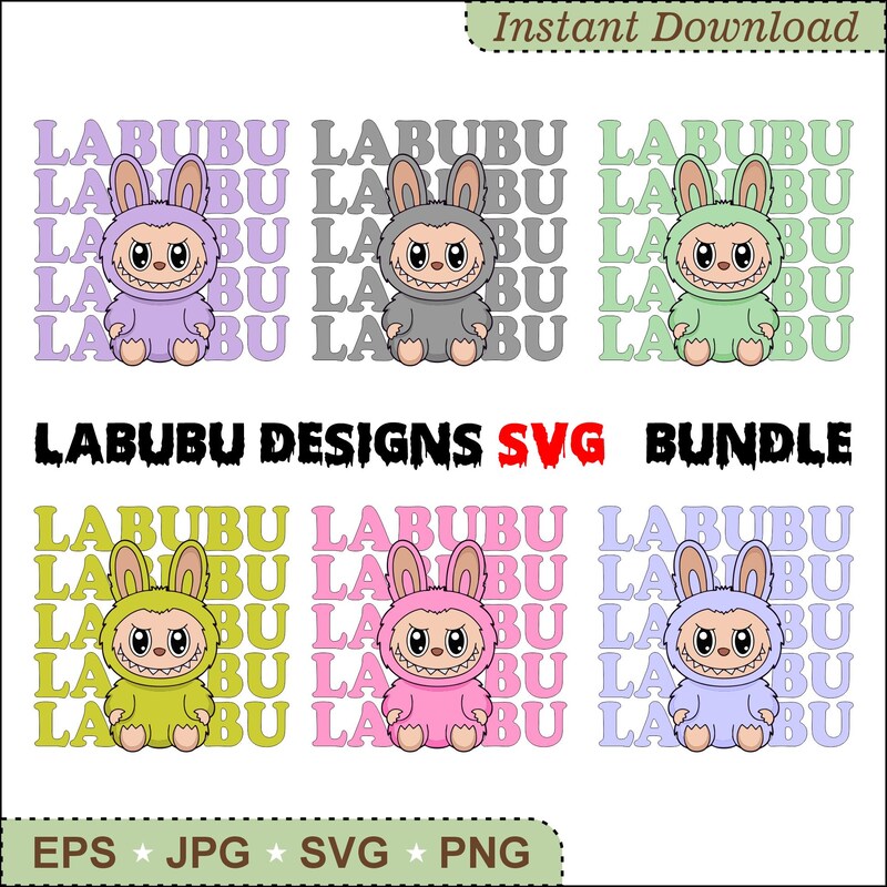Labubu Vector - Etsy