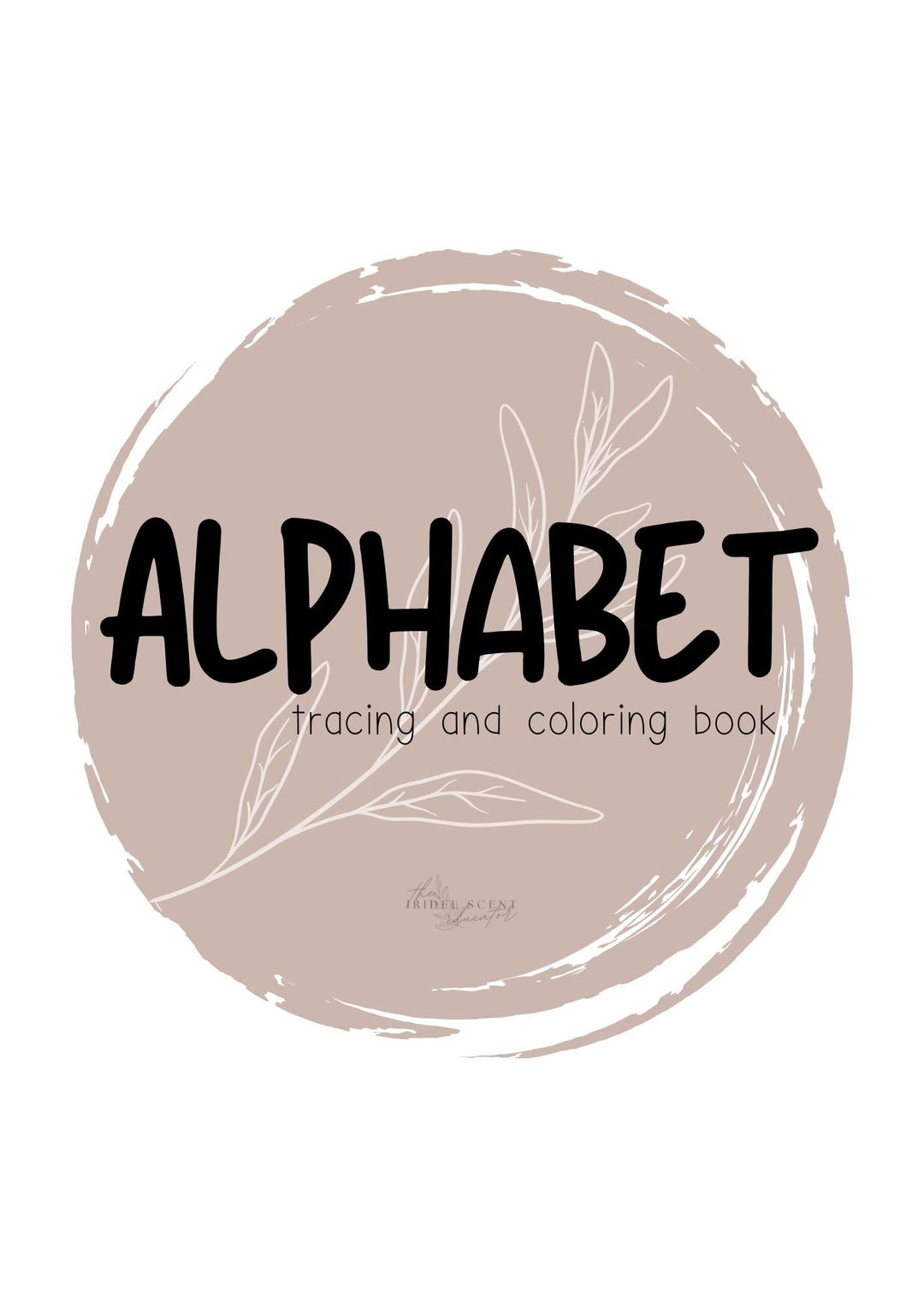 Letter A-Z Digital Tracing/ Coloring Book (for Baby Shower, Goodie Bag ...