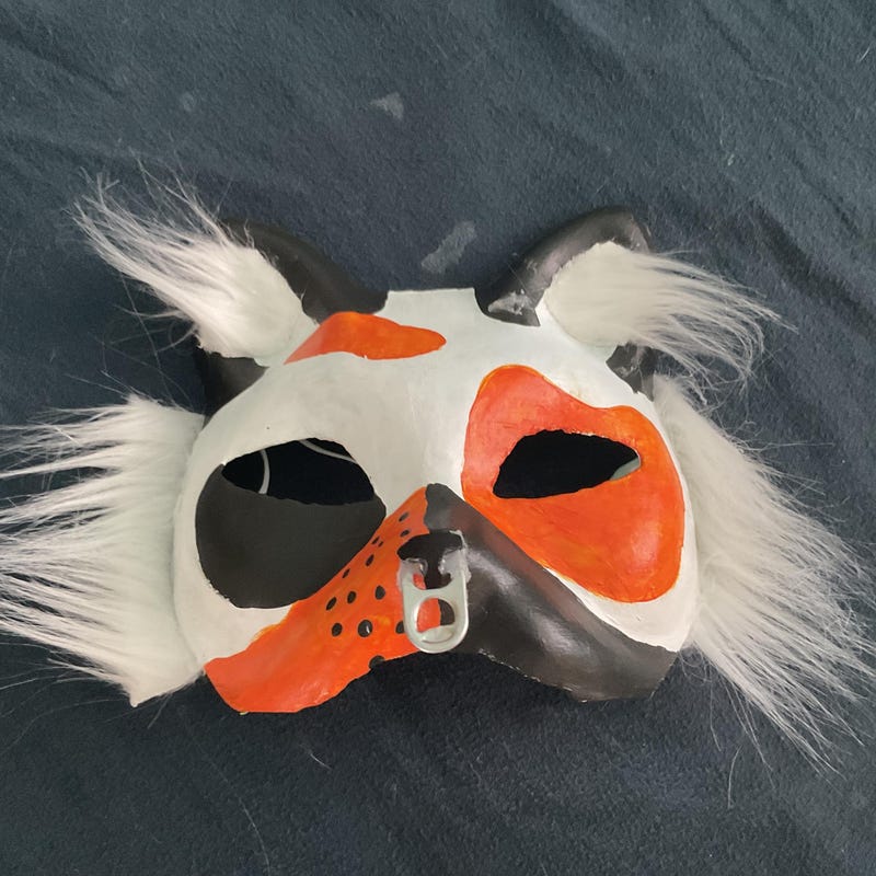 Calico Cat Therian Mask - Etsy