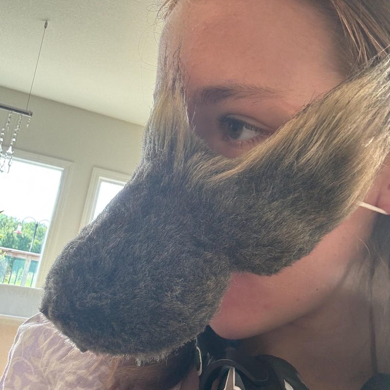 Half Face Mask - Etsy