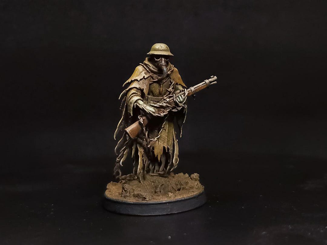 Puppet With Rifle #1 | Mud & Faith - Wire Puppets | Grimdark 3D Printed ...