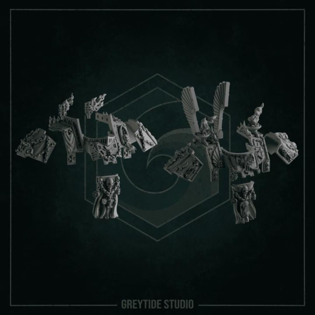 Ancient Armor Set | Greytide Studio | 3D Printed Resin Miniatures for ...