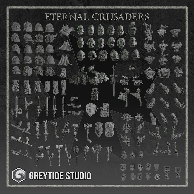Greytide Black Templars - Etsy