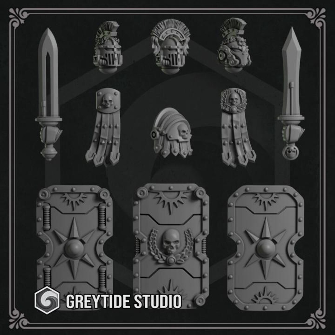 Roman Conversion Set | Greytide Studio | 3D Printed Resin Miniatures ...