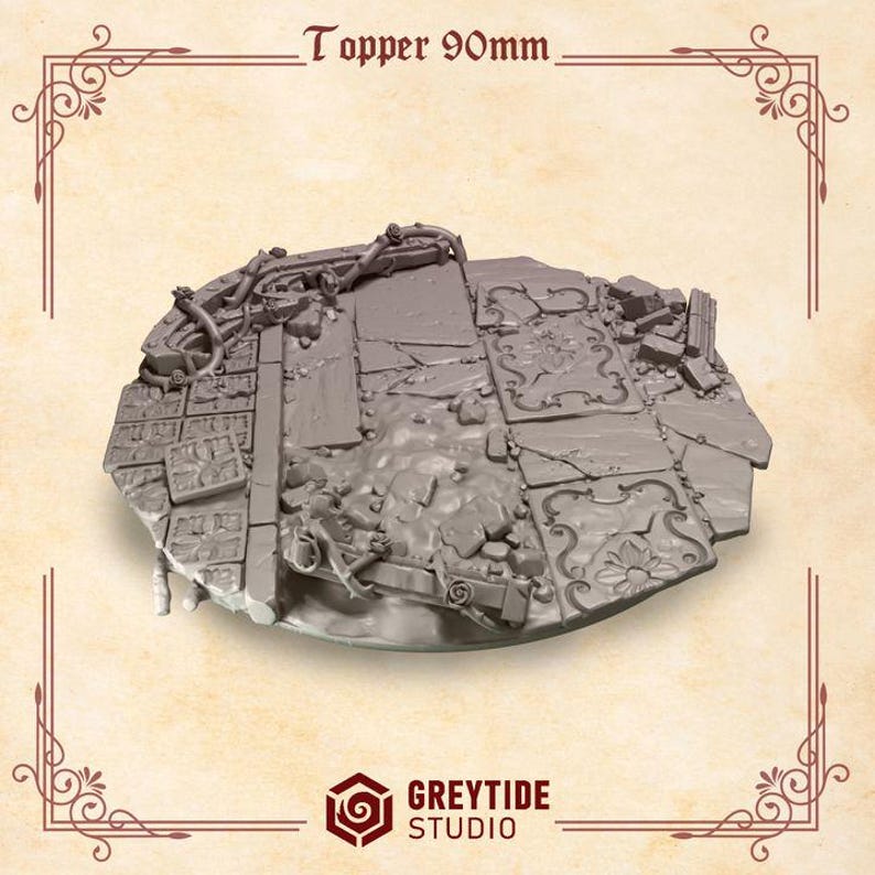 Vampire Base Topper Set | Greytide Studio | 3D Printed Resin Miniatures ...