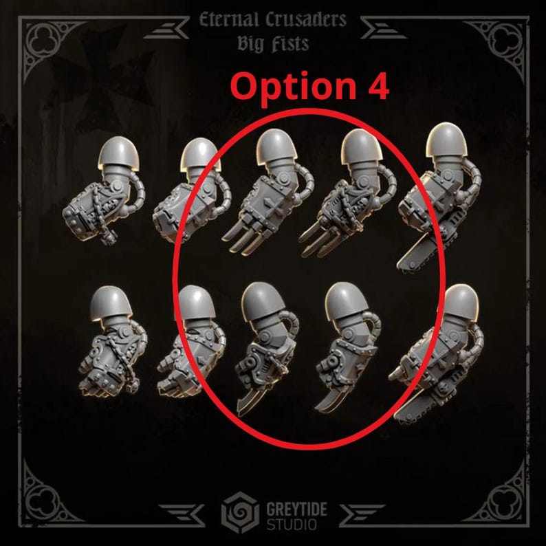 Termie Fist Weapons | Eternal Crusaders | Greytide Studio - Etsy
