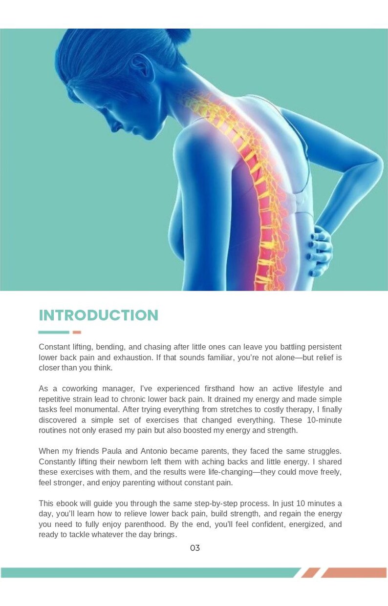 The 10-minute Back Pain Fix | Lower Back Pain Relief for Parents | Simple Exercises for ...