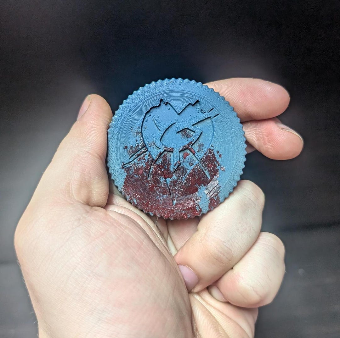 Evil Elf Space Raider and Dark Clown Wager Token - Etsy