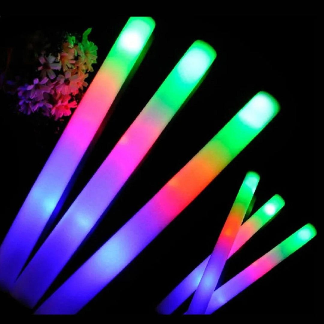 12/15/30/60pcs RGB LED Glow Bulk Party Supplies Colorful LED Glow ...