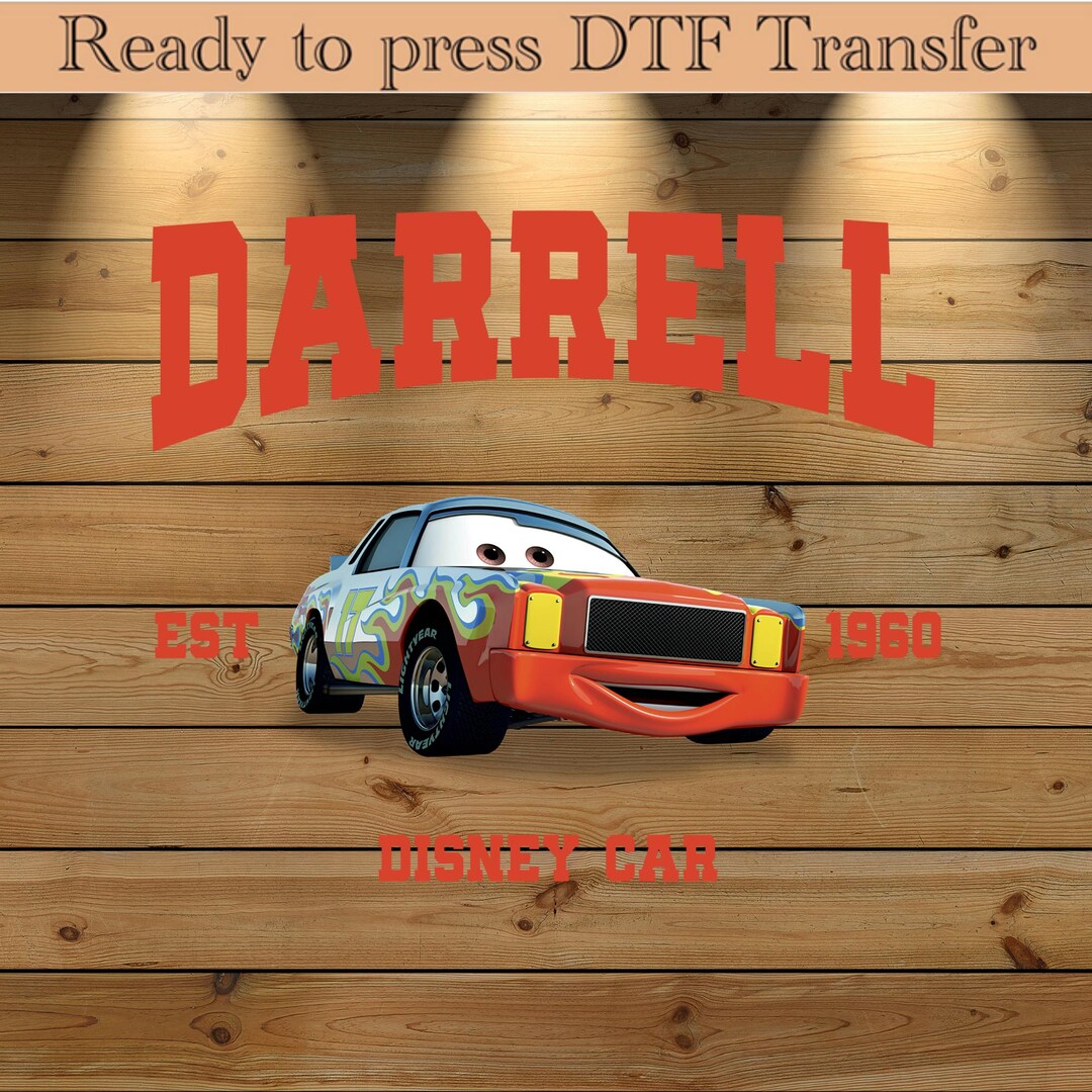 Cars DTF Transfers, Cars Movie Heat Transfer, Disney Ready to Press ...