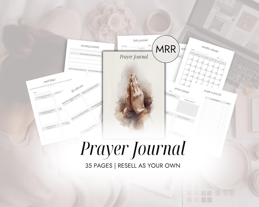 MRR Prayer Journal | Digital Bible Study Journal | Faith Planner ...