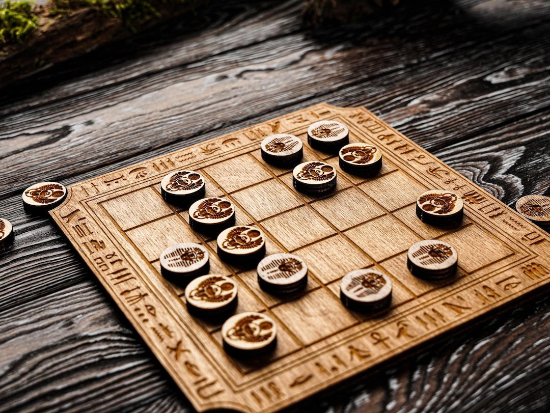 Seega Board Game, Egyptian Board Game, Seega Ancient Game, Historic ...