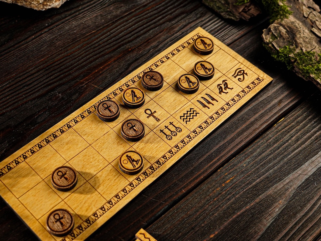 Senet Ancient Board Game, Egyptian Board Game, Traditional Board Game ...