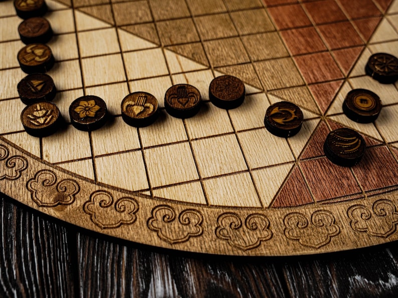 Pai Sho Board Game, the Last Airbender Game, Legend of Avatar Board ...