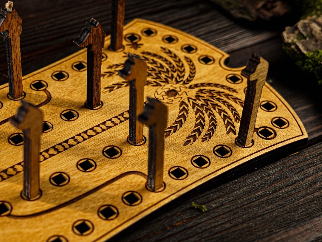 Hounds and Jackals Board Game, Historic Board Game, Egyptian Strategy ...
