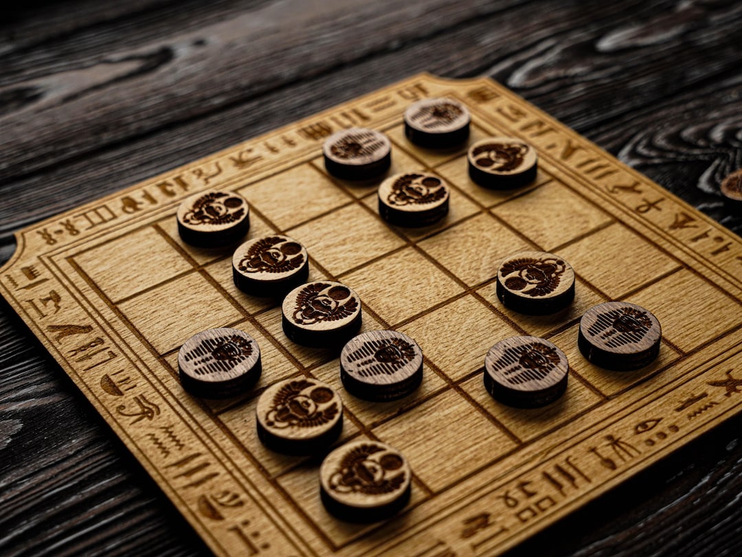 Seega Board Game, Egyptian Board Game, Seega Ancient Game, Historic ...