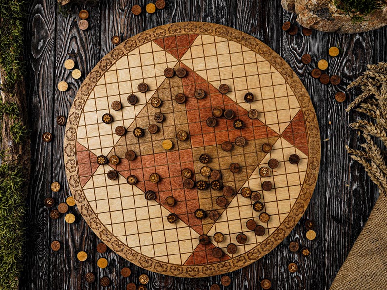 Pai Sho Board Game, the Last Airbender Game, Legend of Avatar Board ...