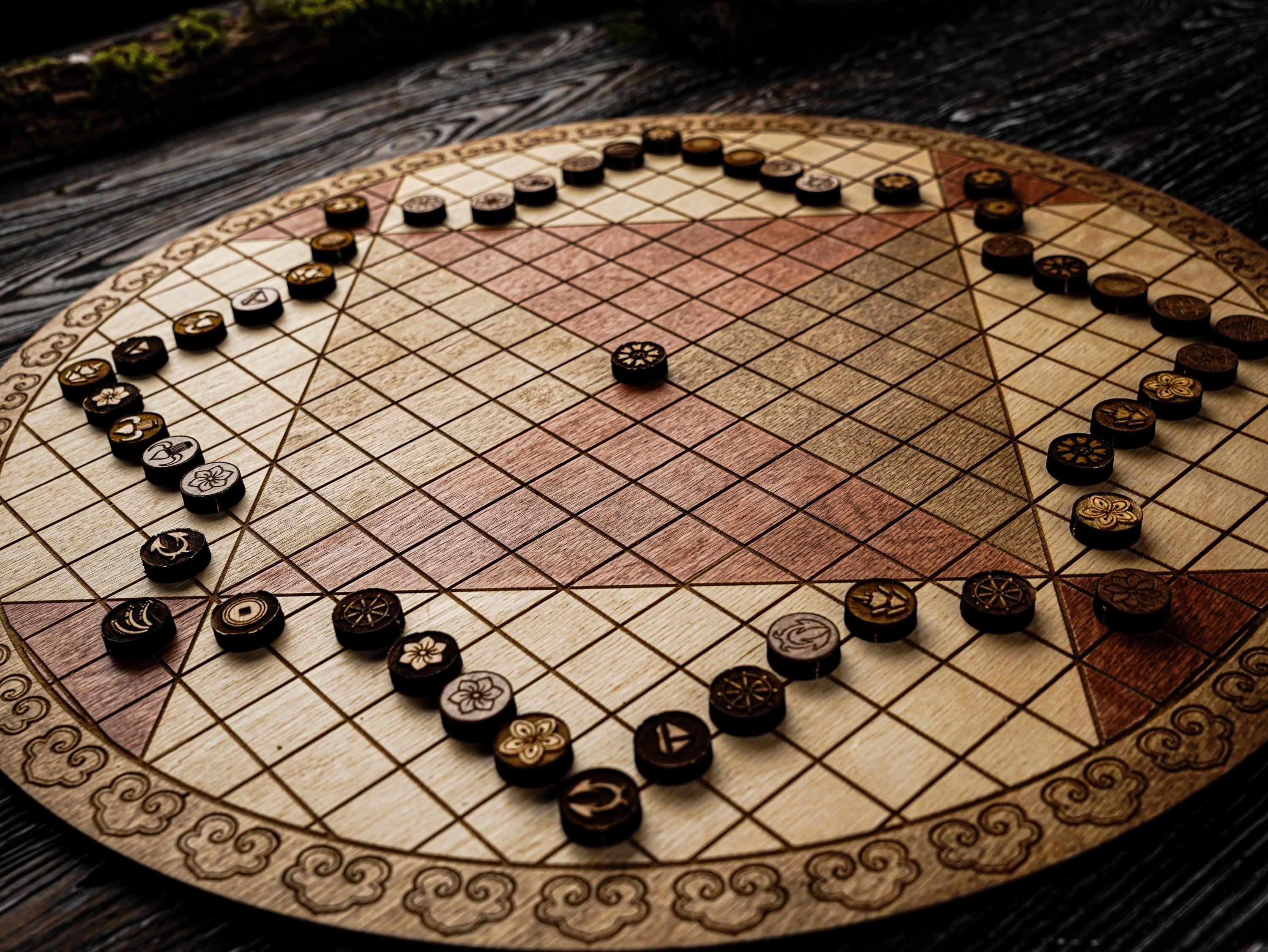 Pai Sho Board Game, the Last Airbender Game, Legend of Avatar Board ...