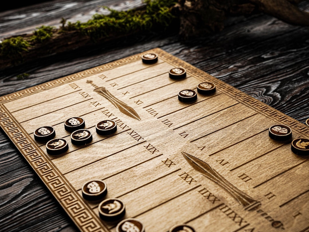 Tabula Board Game, Roman Backgammon, Tabula Game, Roman Board Game ...