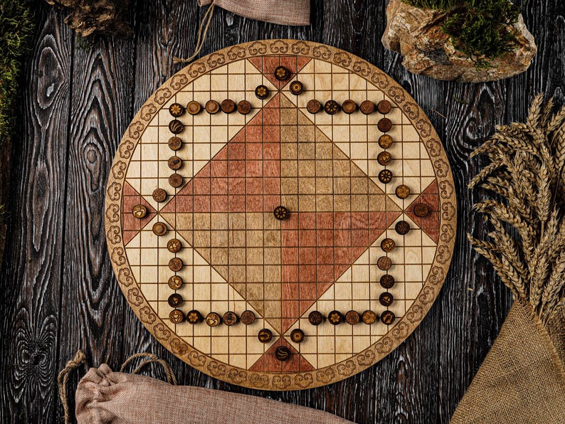Pai Sho Board Game, the Last Airbender Game, Legend of Avatar Board ...