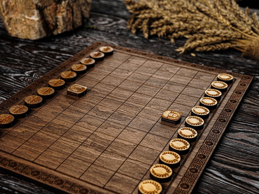 Ludus Latrunculi Board Game, Roman Strategy Game, Ancient Board Game ...