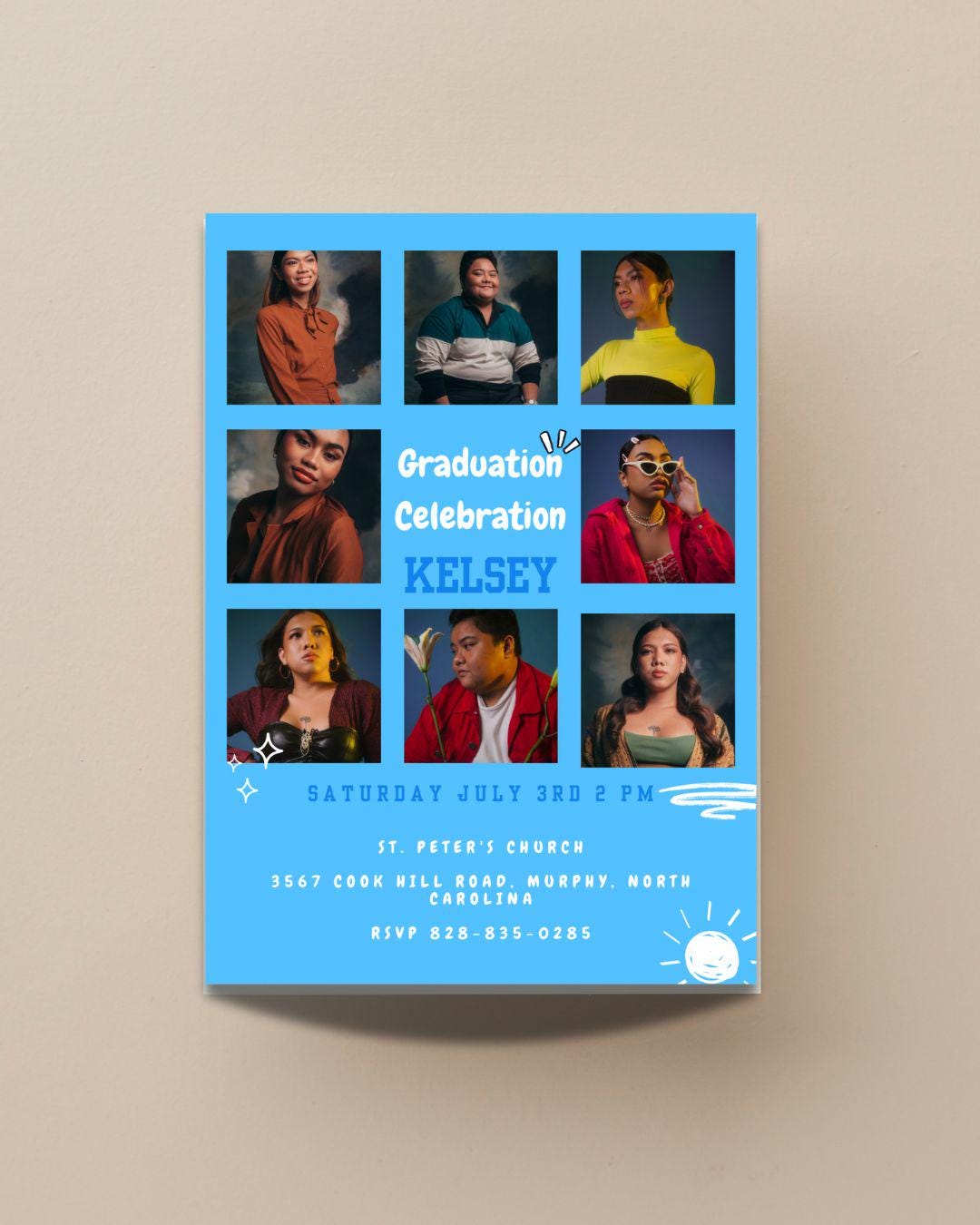 Yearbook Theme Graduation Invitation - Etsy