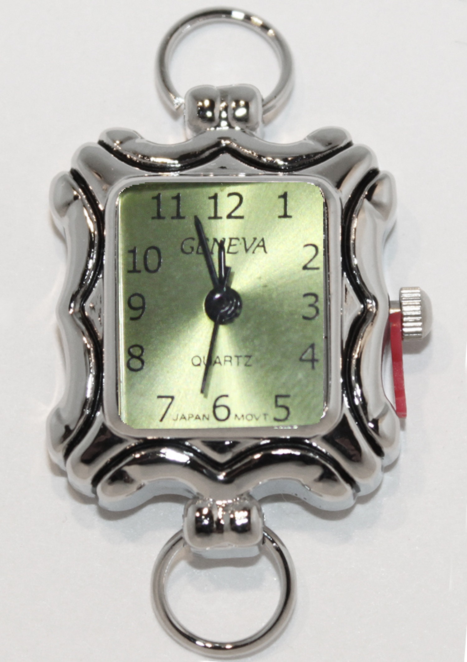 Beaded Square Scroll 2 Loop Watch Face for Interchangeable Watch ...