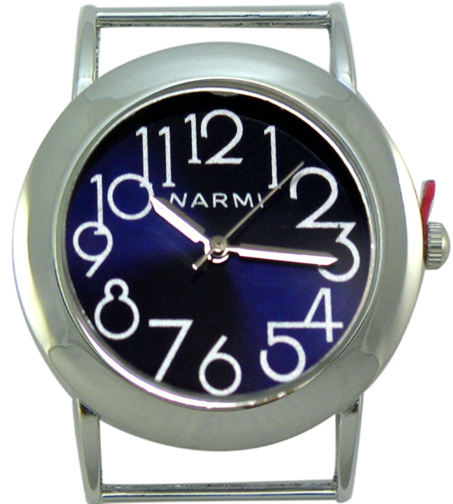 Round Solid Bar Watch Face for Interchangeable Bracelet Watch - Etsy