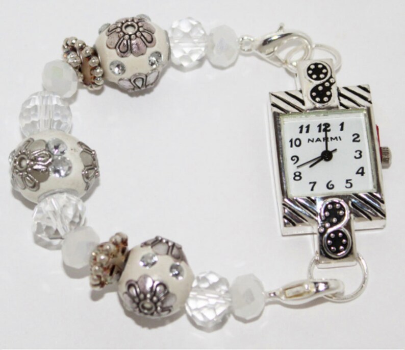 Square Embossed 2 Loop Watch Face for Interchangeable Watch Bracelet - Etsy