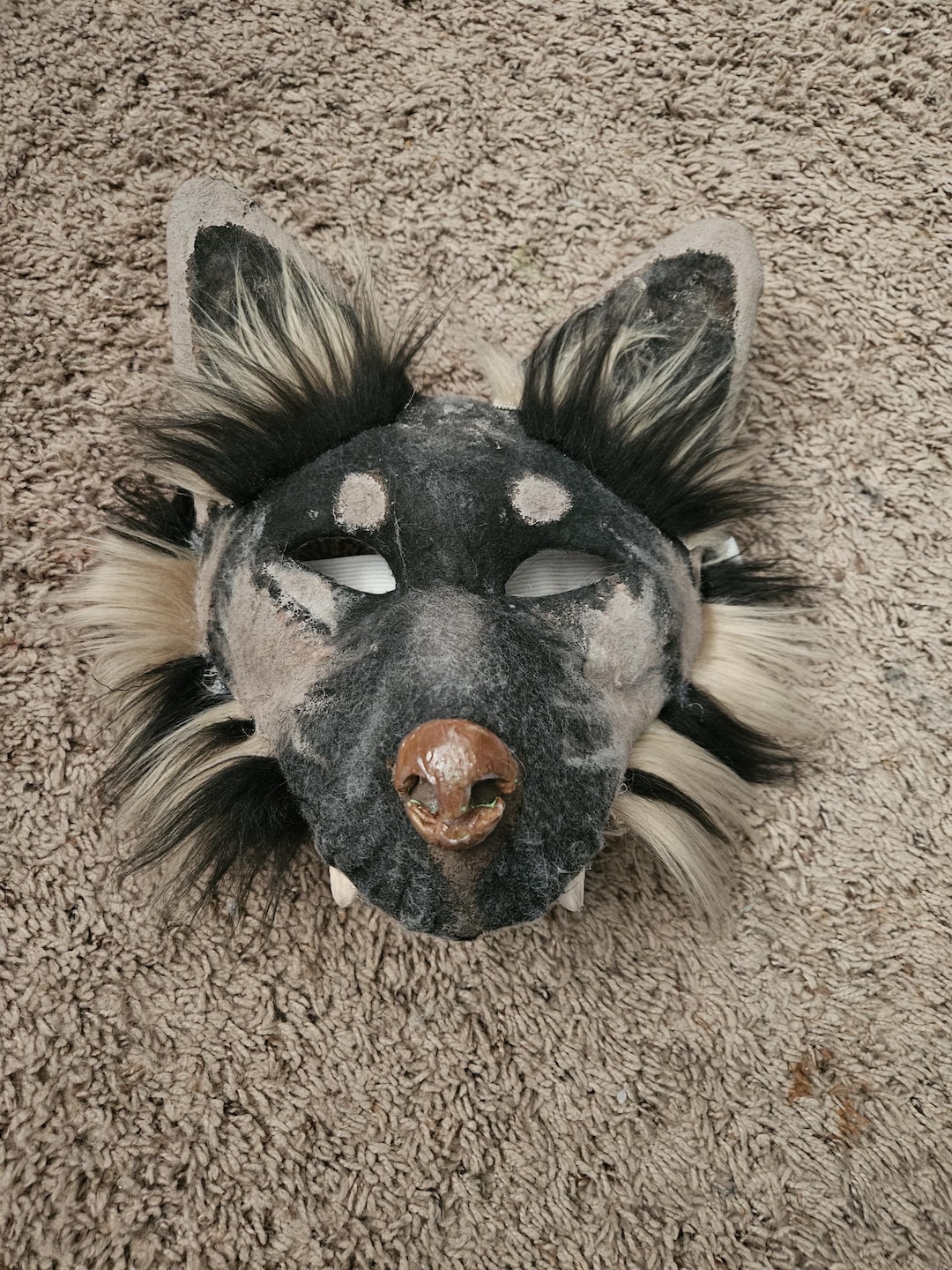 Therian Mask, German Shepherd Mask | Hand Made by Me | - Etsy