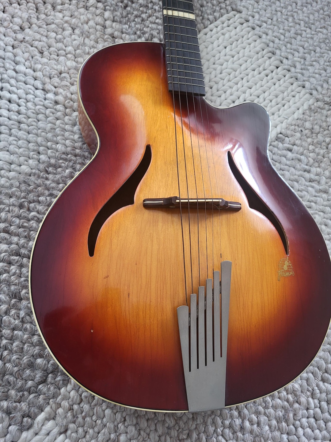 Guitar Guitar Framus Archtop Jazz Guitar Made in Germany - Etsy