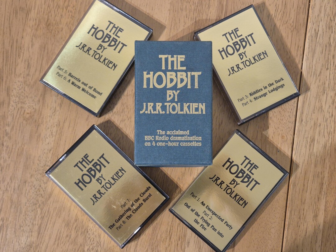 Vintage The Hobbit ABC Radio Cassette Box Set - Tolkien Hörbuch - Etsy.de