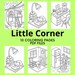 Cozy Kawaii Coloring Book, Little Corner Designs (PDF Download) - Etsy