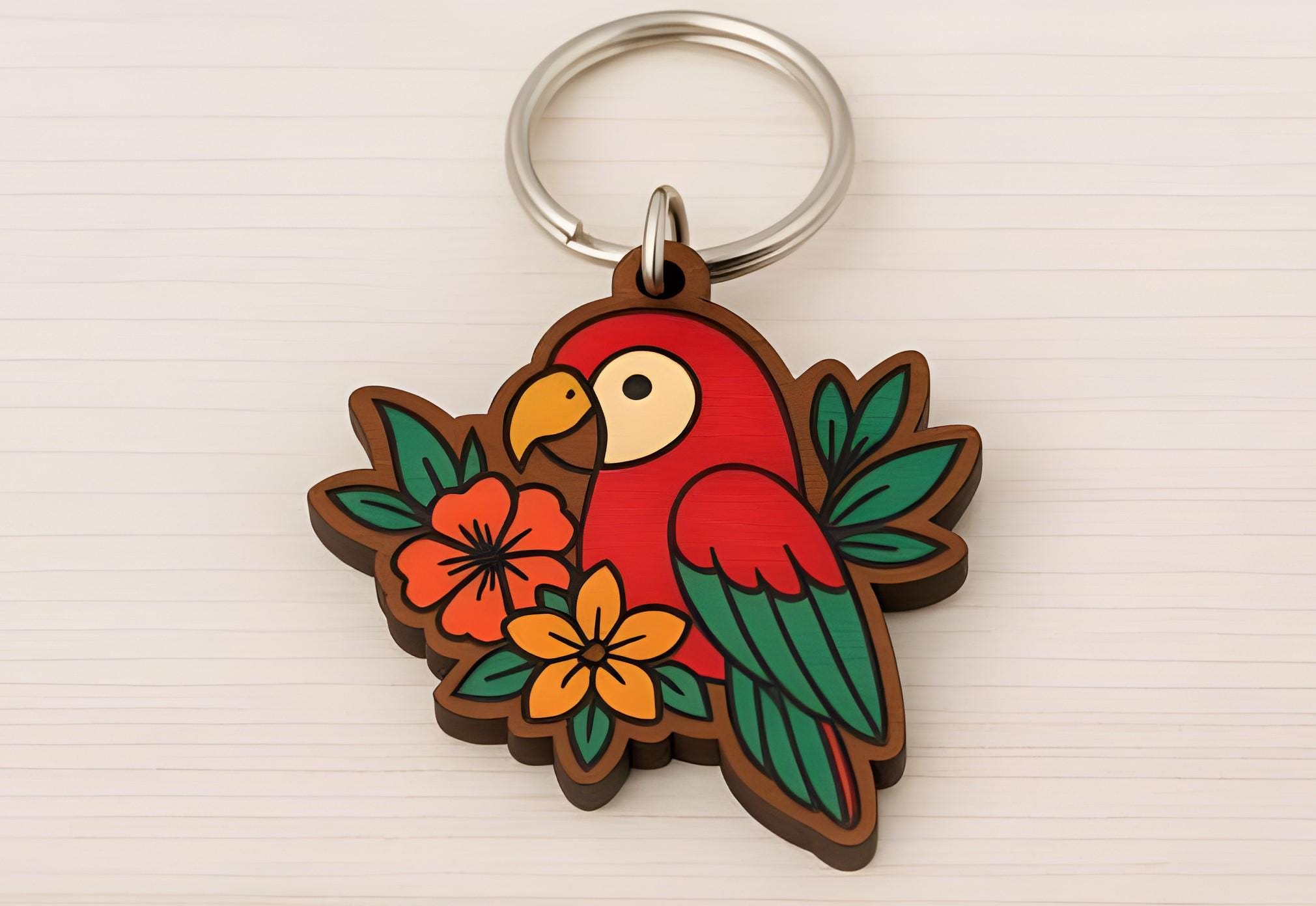 13 Keychain Design Laser Cut Files, Keychain Svg Bundle, Keychain ...