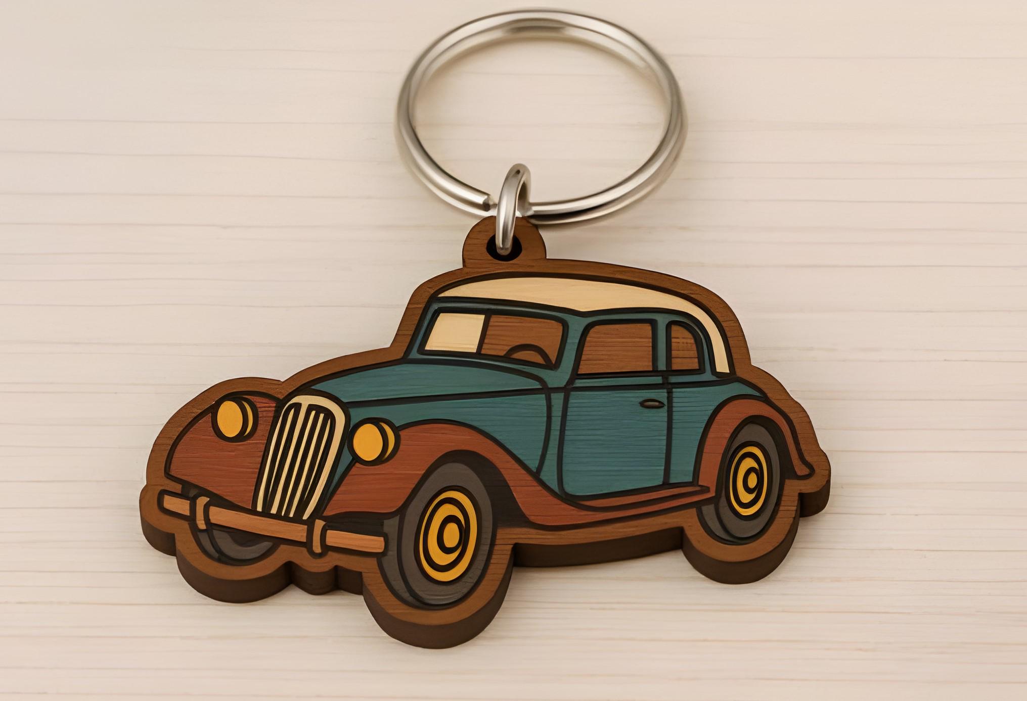 13 Keychain Design Laser Cut Files, Keychain Svg Bundle, Keychain ...