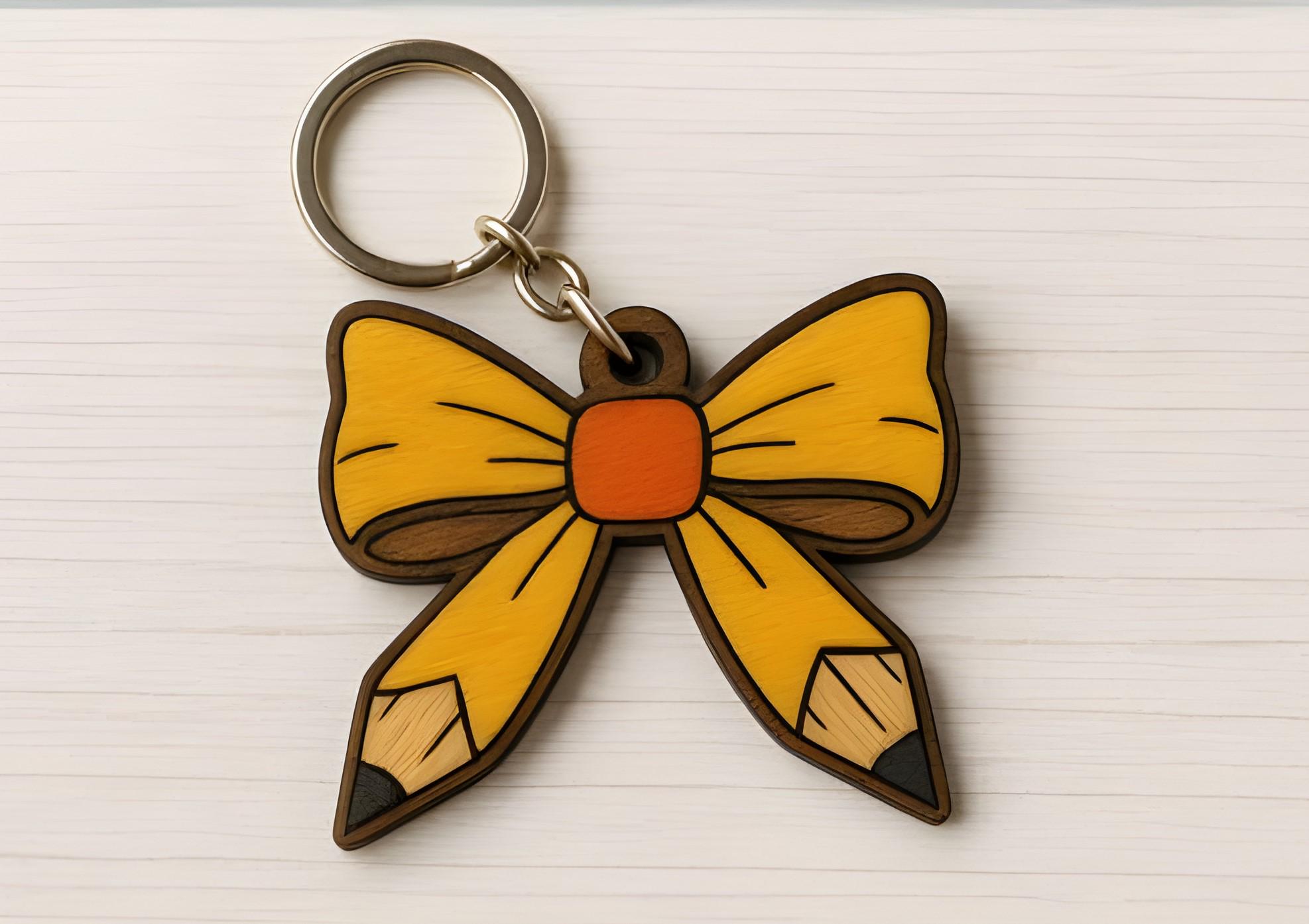 13 Keychain Design Laser Cut Files, Keychain Svg Bundle, Keychain ...